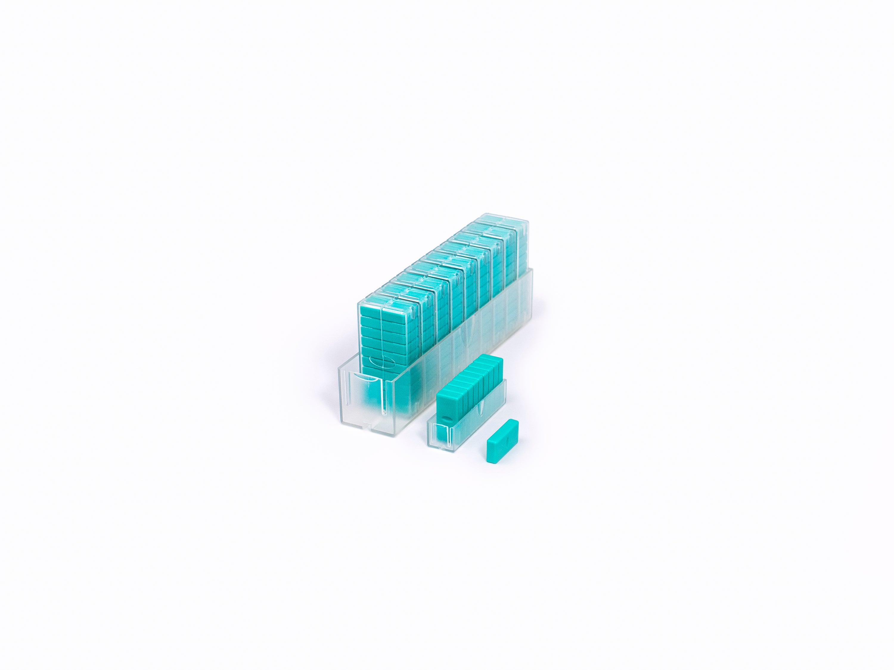 Transparent Block-of-100 – Digi-Block, Inc.
