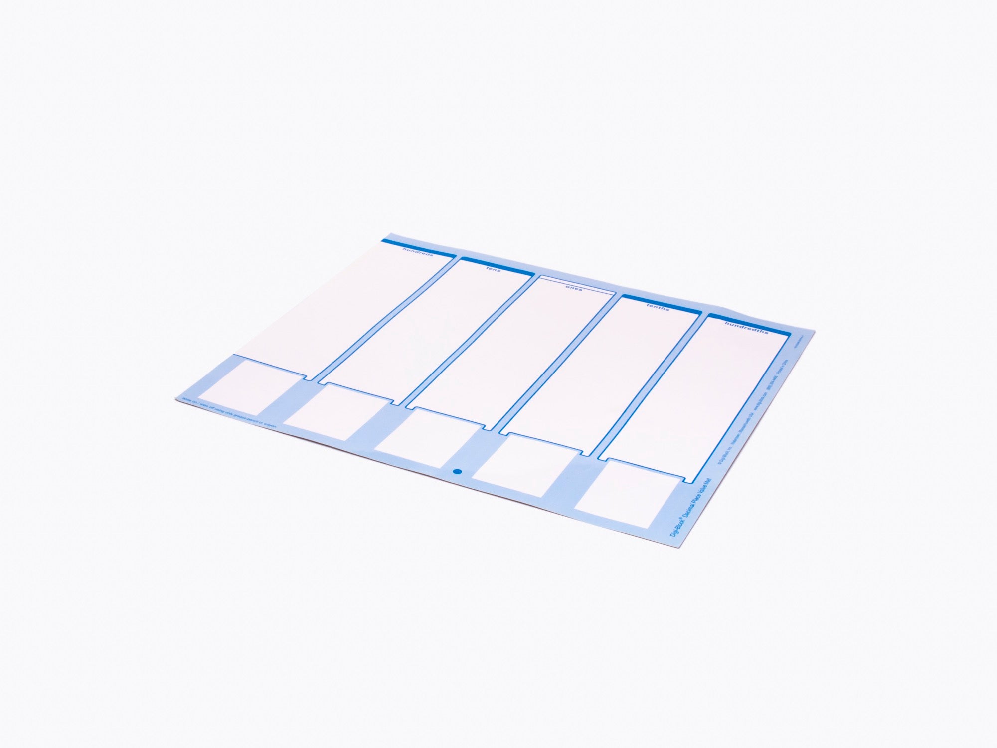 Decimal Place Value Mat – Digi-Block Store